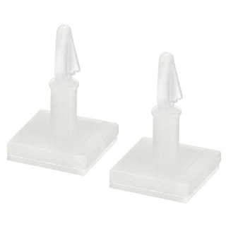 50 Pcs 0.43" Height Adhesive Standoff Reverse Mount Insulation Bracket ...