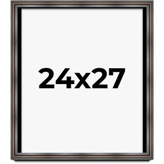 24x27 Shadow Box Frame Brown Cherry | 2.625 Inches Deep Pine Wood - Bed ...