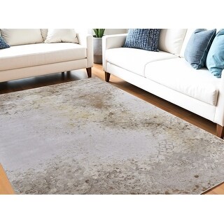 Abstract Rectangle Casual Style Rug - 96' X '60' X '0.39 - Bed Bath ...