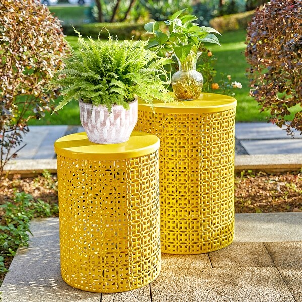 Metal garden stool store