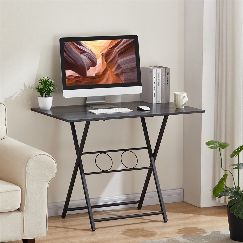 Small Foldable Desk for Small Spaces Multifunctional Computer Table Bed Bath Beyond 40330035