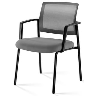 Mesh Back Stacking Arm Chairs , Upholstered Fabric Stacking Chairs ...