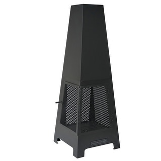Black+Decker Wood Burning Pyramid Chiminea - Bed Bath & Beyond - 36388667