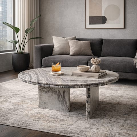 Marble, Oval Coffee Tables - Overstock