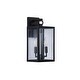 Defong 2-Light 11 Inch Black Outdoor Wall Lantern - Bed Bath & Beyond ...