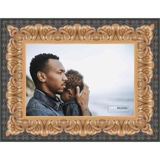 26x38 Ornate Gold Complete Wood Picture Frame with UV Acrylic, Foam ...