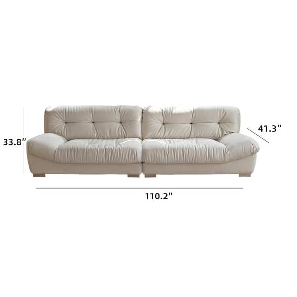 Modern Fabric Sofa - Bed Bath & Beyond - 38283147