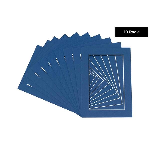 Pack of TEN 22x26 Mats Bevel Cut for 18x20 Photos - Acid Free Royal ...