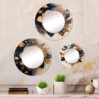 Designart "Abstract Cityscape Harlem Renaissance" City Buildings Mirror ...