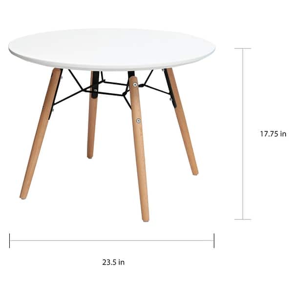 Designer Plastic Kids Circle Activity Table Bedroom Home School ...