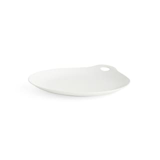Nambe Portables Round Serving Platter 13 Inch White - 13" x 2" - Bed ...