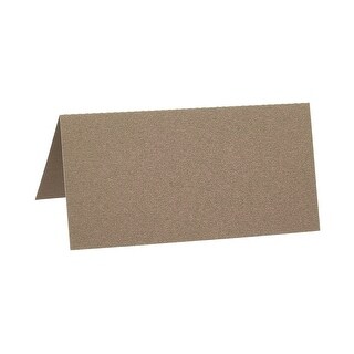 Table Name Place Cards,25Pcs Favor Decor Foldable Blank Card, Khaki ...