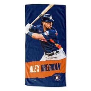 MLB Player Houston Astros Alex Bregman Printed Beach Towel - 30x60 ...