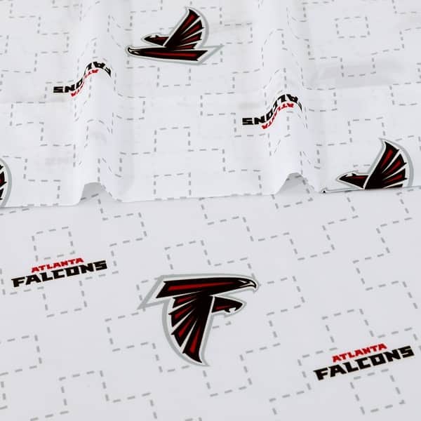 Atlanta Falcons NFL Licensed "Status" Bed In A Bag Comforter & Sheet ...