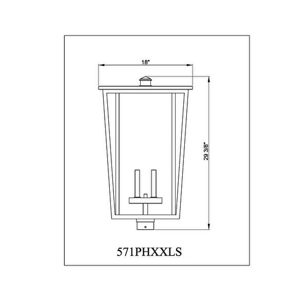 Seoul 4 Light Outdoor Post Mount Fixture - Bed Bath & Beyond - 32970437
