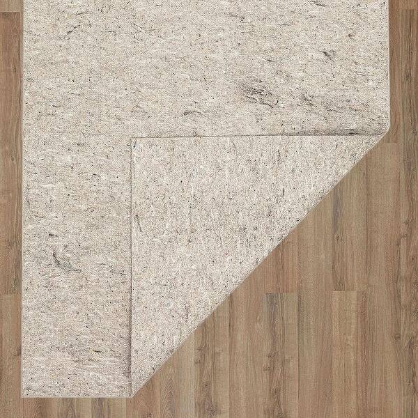 Mohawk Home Felt Rug Pad 3/8" Inch Thick Plush Comfort Cushion - Grey ...