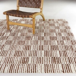 Gianni Modern Checkered Area Rug - Bed Bath & Beyond - 37014046