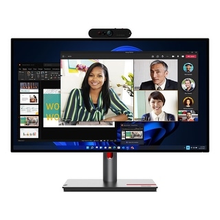 Lenovo ThinkVision P27q-30 27 inch Monitor with ThinkVision MC60 ...