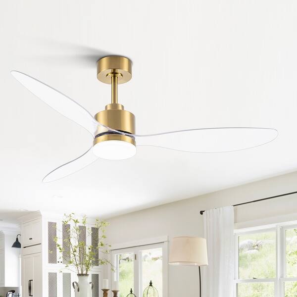 52 Inch LED Ceiling Fan with Lights Remote(3-Blade) - Bed Bath & Beyond ...