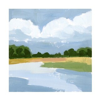Victoria Barnes 'Lakeside Study III' Canvas Art - Bed Bath & Beyond ...