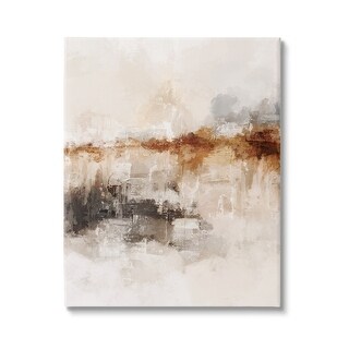 Stupell Atmospheric Brown & Beige Canvas Wall Art Design by Ros Ruseva ...