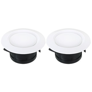 4 Inch Round Air Vent 2pcs Adjustable Ceiling Diffuser Grill Louver ...
