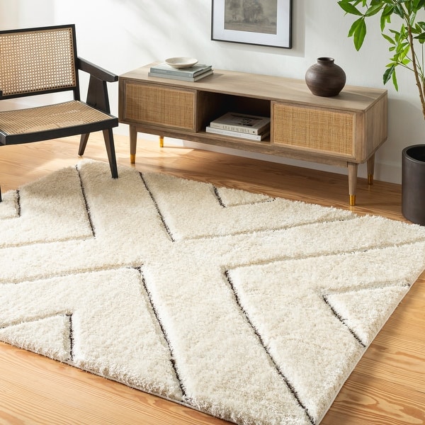Livabliss Bologna Moroccan Modern Plush Area Rug - Bed Bath & Beyond ...