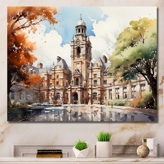 Designart "Ireland Trinity College Dublin" Ireland Wall Art Prints ...