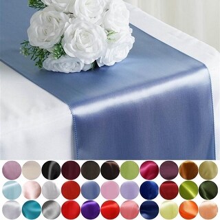 12-Pack Satin Table Runners 12"x108" - Bed Bath & Beyond - 42600357