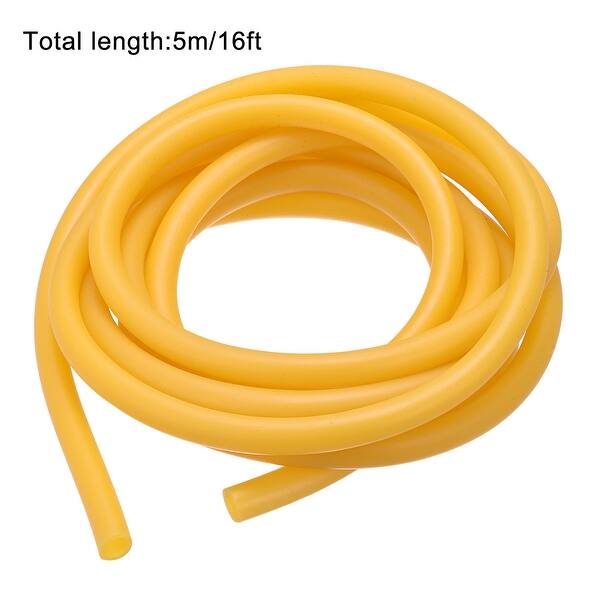 Natural Latex Rubber Tubing 12mm ID 17mm OD 16ft for Sports Fitness ...