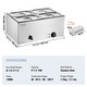 Commercial Food Warmer, Electric Steam Table, Professional Countertop ...