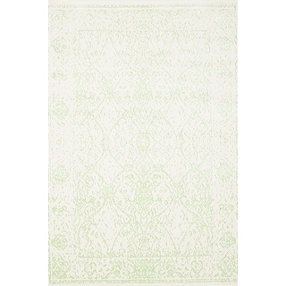 Ahgly Company Machine Washable Contemporary White Gold Area Rugs - Bed ...