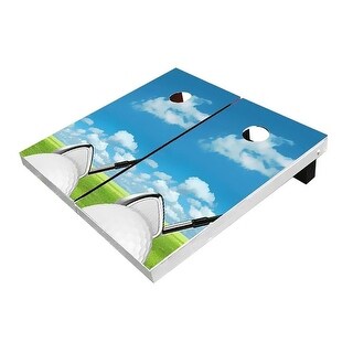 Golf Ball Square Up Cornhole Boards - Bed Bath & Beyond - 36609337