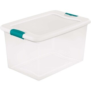 Sterilite 64 Qt. White Latching Storage Tote - 1 Each - Bed Bath ...