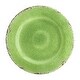 UPware 12-Piece Crackle Melamine Dinnerware Set, Green - Bed Bath ...