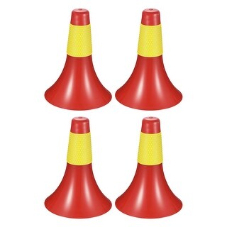 4Pcs 7"x9" Cone Marker Agility Training Obstacle Sports Equipment - Red ...