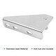 Stainless Steel Hinge Freezer Door Hinges Inner Column Hinge Left ...