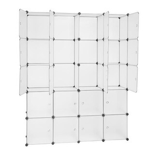 20 Storage Cube Organizer Plastic Cubby Shelving Drawer Unit, DIY ...