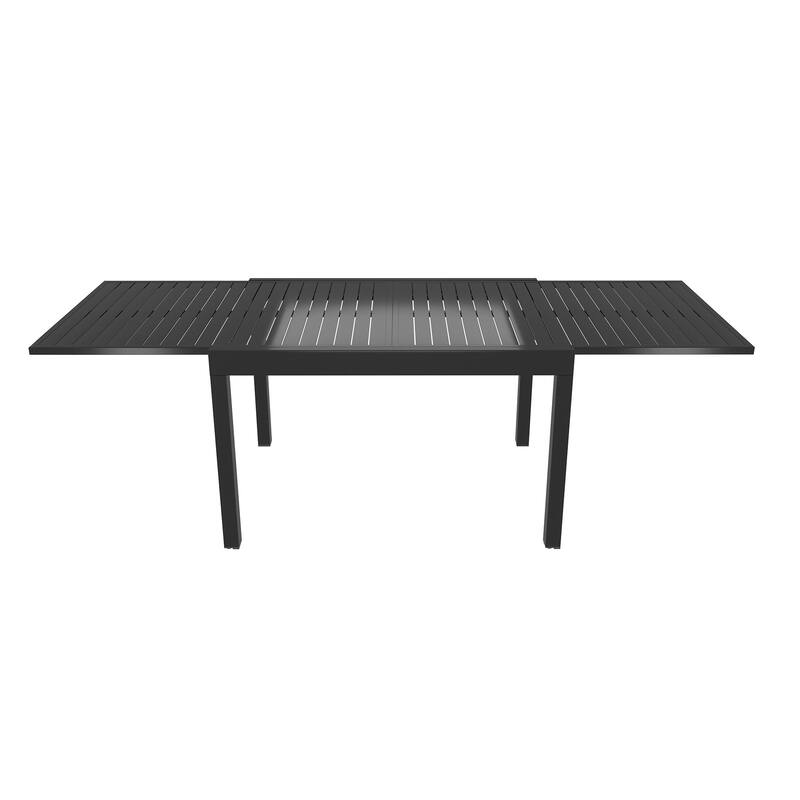 Aluminum Patio Extendable Dining Table 53"- 106" - On Sale - Overstock ...