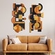 "Amber Embraces I & II" Hand Made & Hand Finished Dimensional Solid ...