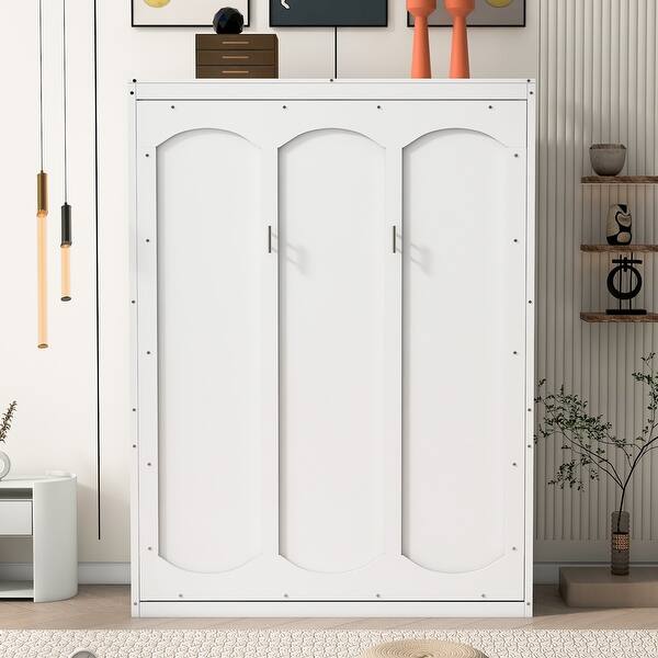 Quenn Size Murphy Bed Wall Bed With Shelves Bed Bath And Beyond 39427857
