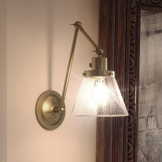 Luxury Traditional Wall Light, 14.375"H x 8"W, with Modern Farmhouse ...
