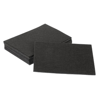 8Pcs 8"x6" Rectangle Self Adhesive Felt Furniture Pads - Bed Bath ...