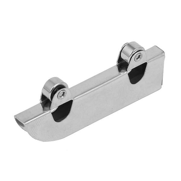 Showcase Glass Door Sliding Roller Clamp Wheel Pulley 60mm Long 5pcs ...