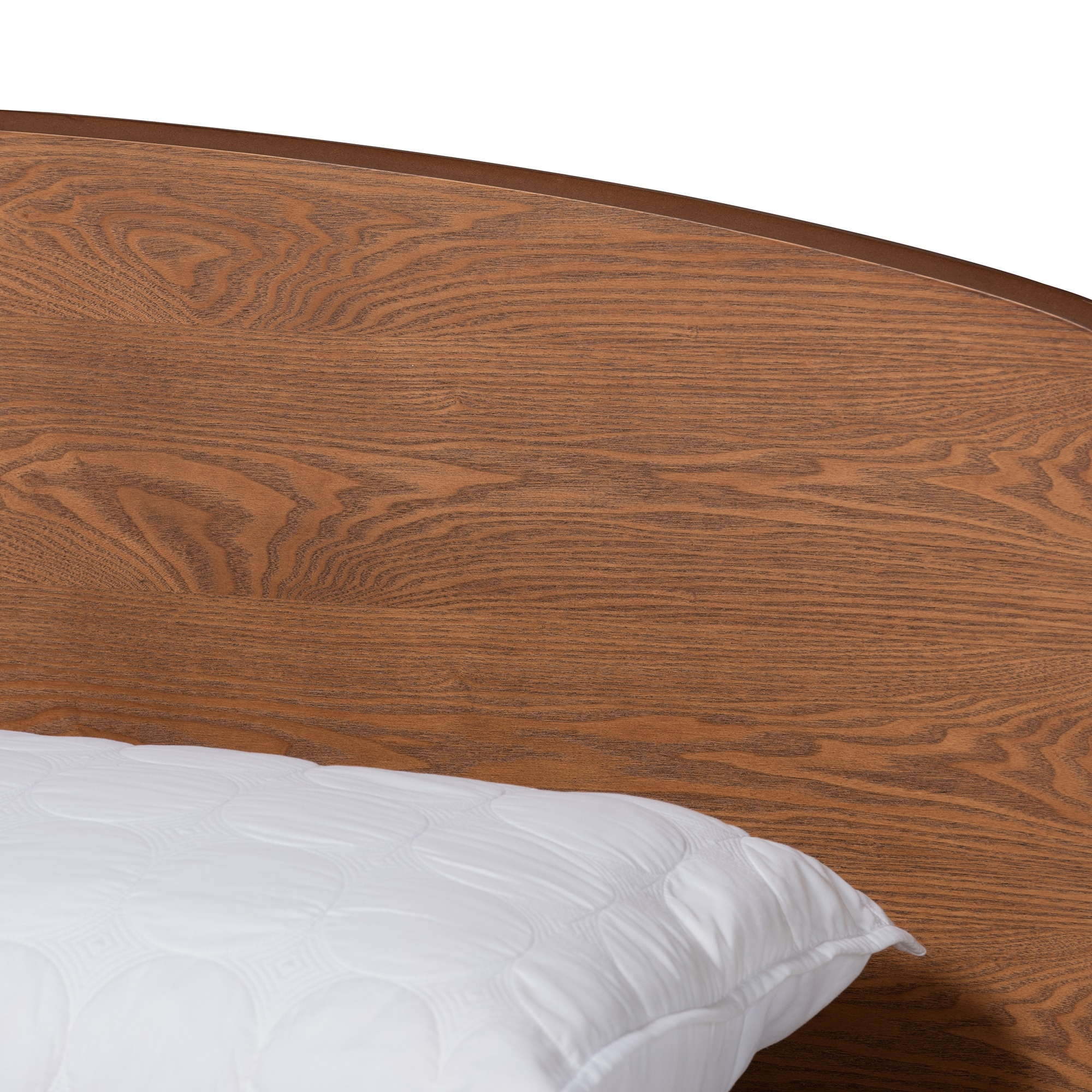 Keagan Mid Century Modern Transitional Walnut Finished Platform Bed On Sale Bed Bath Beyond 33355746