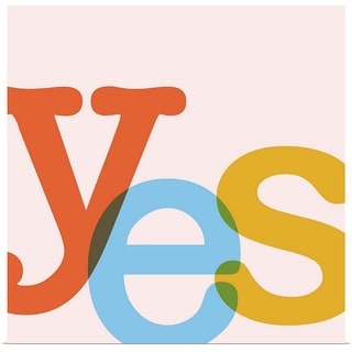 "Mid Century - Yes" Poster Print - Bed Bath & Beyond - 23572786