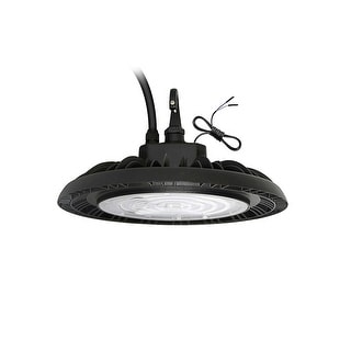 Defong 100W LED UFO High Bay Lights for Wet Locations - Black - Bed ...