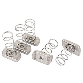 5pcs M8 x 6mm 304 Stainless Steel Spring Channel Nuts for Unistrut ...