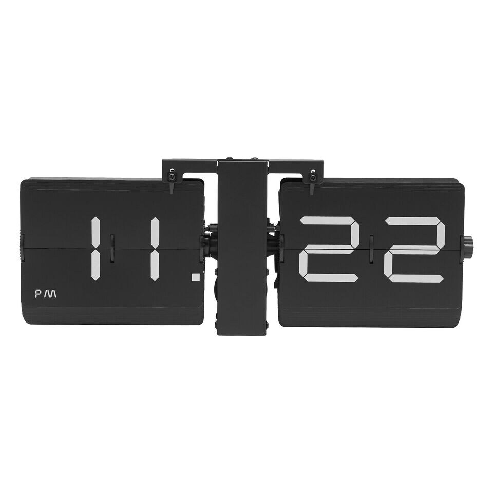 digital flip clock wall