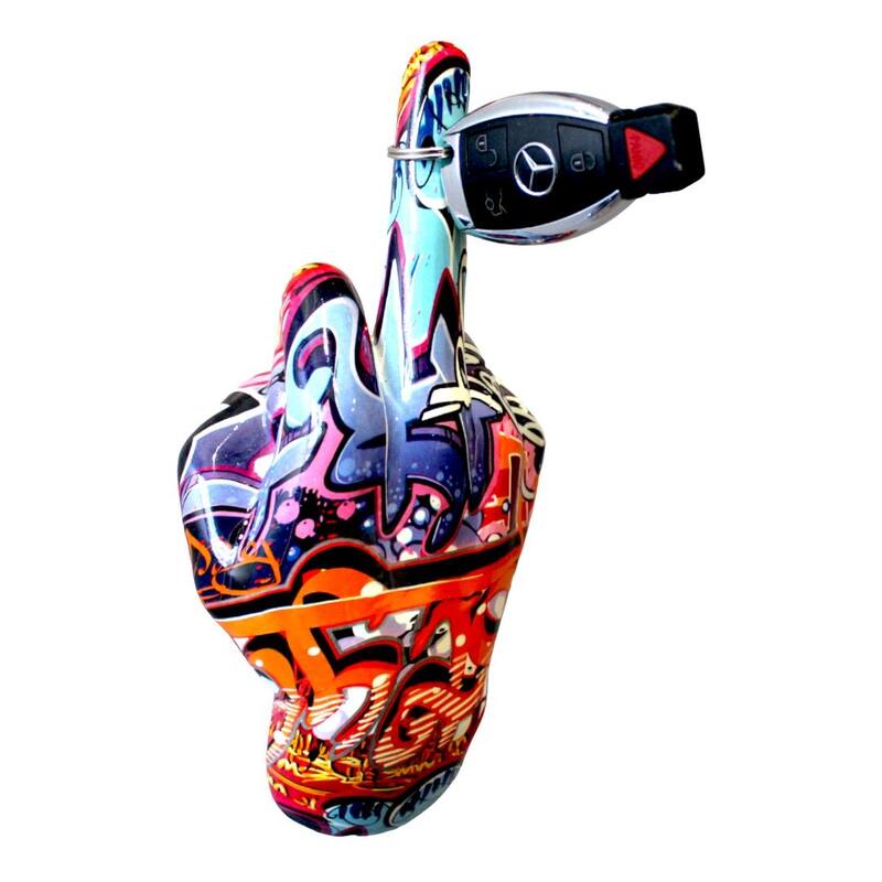 Interior Illusions Plus Street Art Middle Finger hand Wall Mount - 9 ...